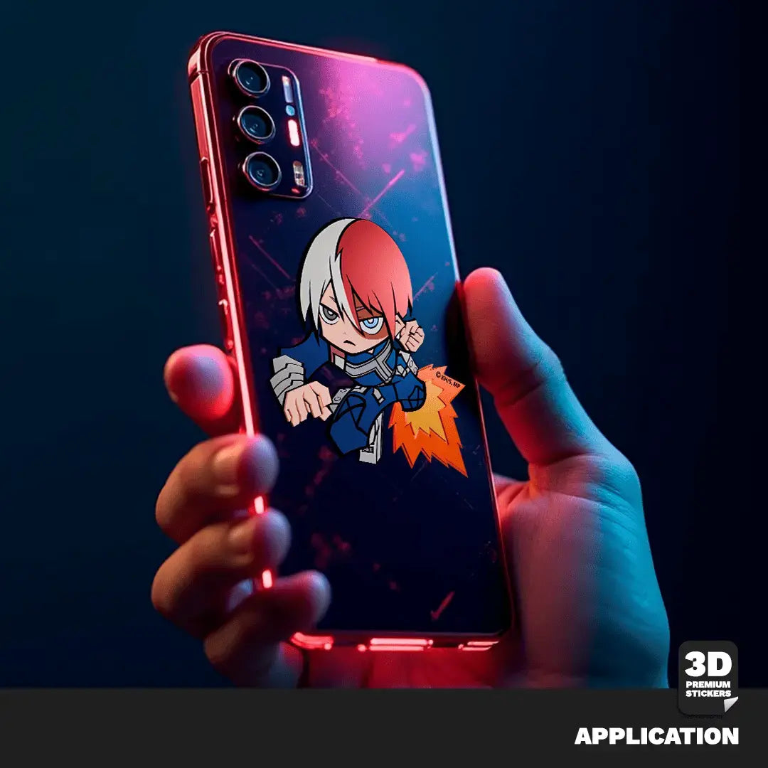 Shoto Todoroki (Season 7) | 3D Premium Sticker Stickmadly